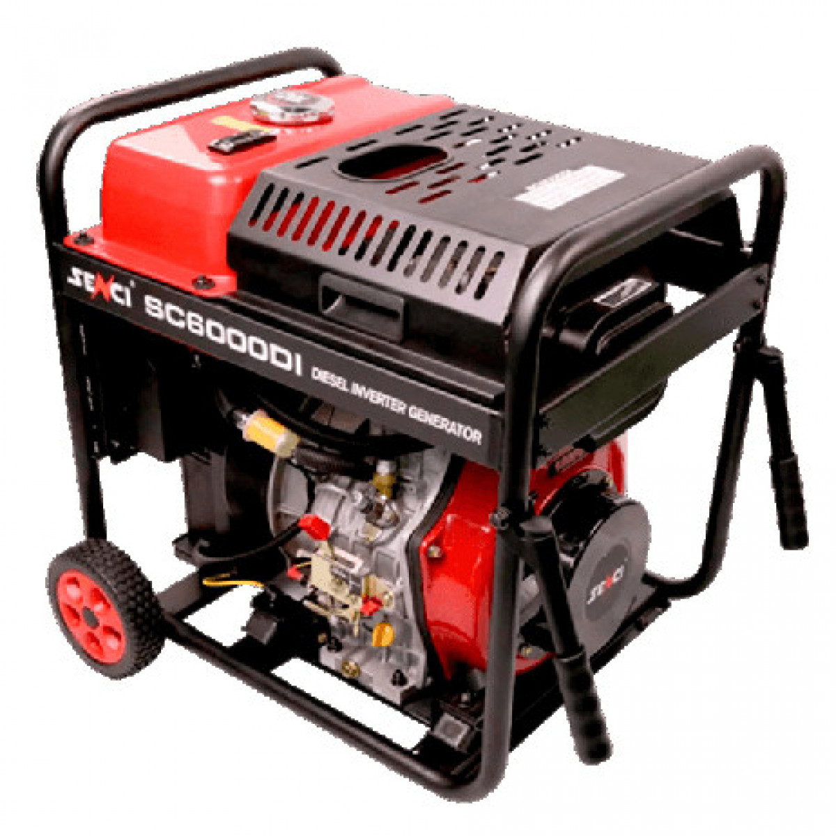 ⚡Генератор дизельний інверторний Senci SC 6000 Di купити за найкращою ...